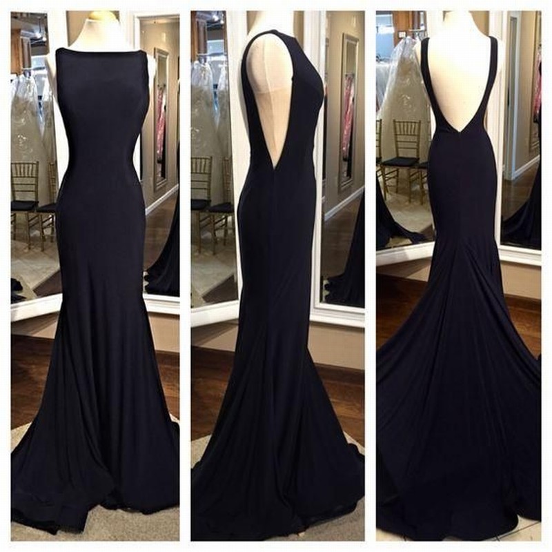 Charming Prom Dress Sabrina Prom Dress Backless Prom Dress Chiffon Prom ...